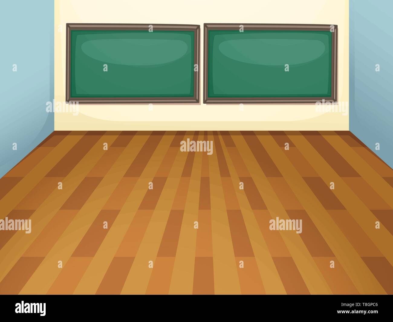 An empty classroom at school illustration Stock Vector Image & Art - Alamy