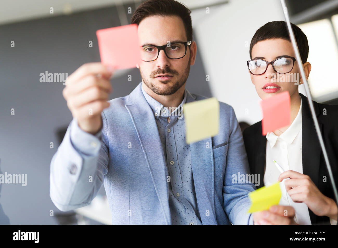 Business company employee working hi-res stock photography and images ...
