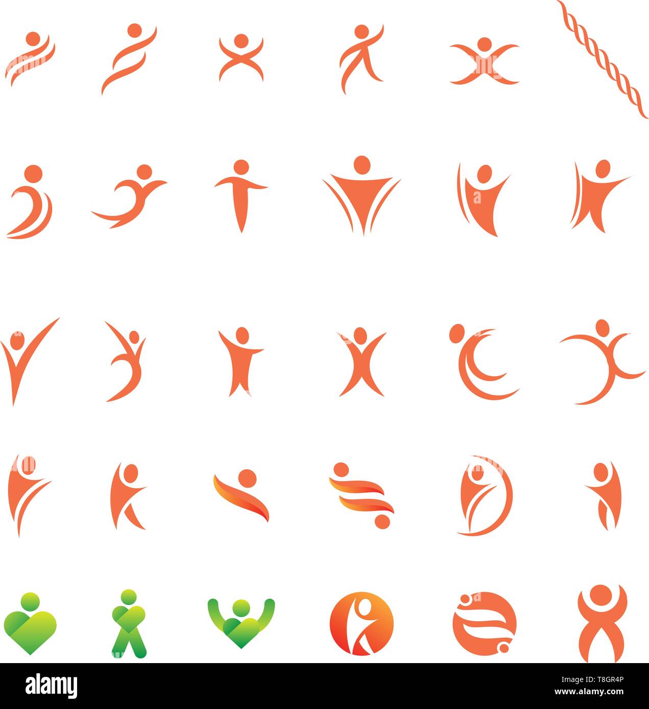 human icon logo design template vector illustration - vector Stock ...