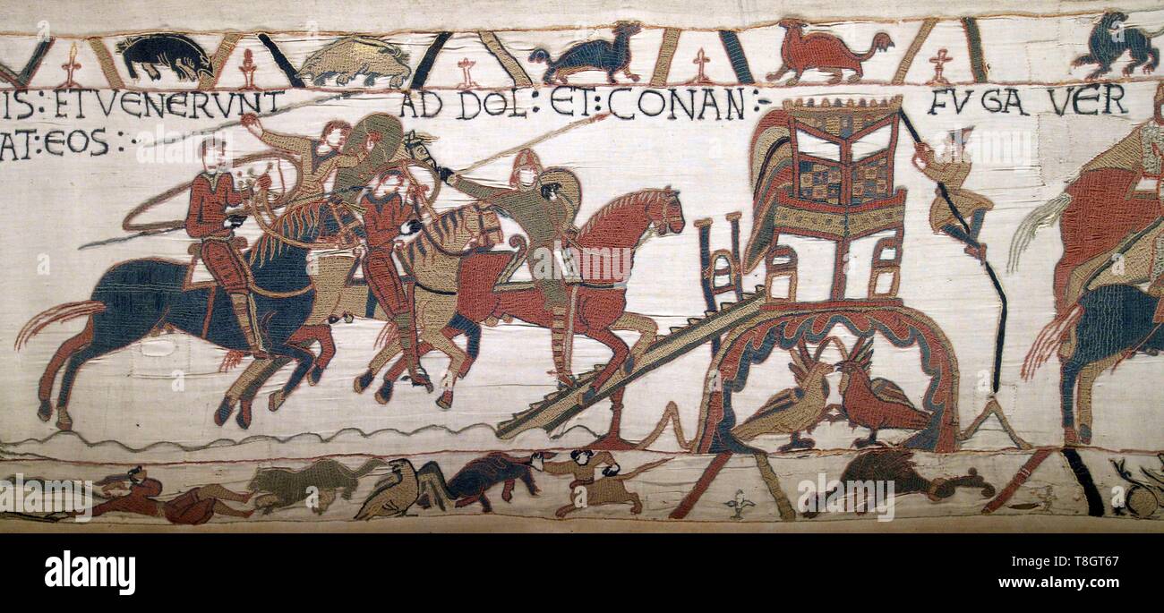 William the conqueror tapestry hi-res stock photography and images - Alamy