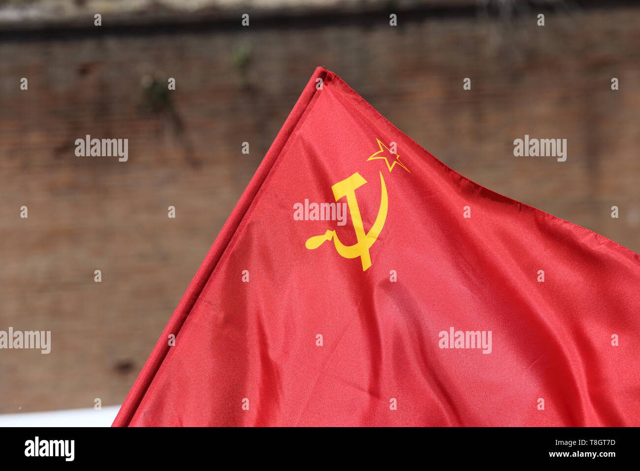 Communist flag hi-res stock photography and images - Alamy