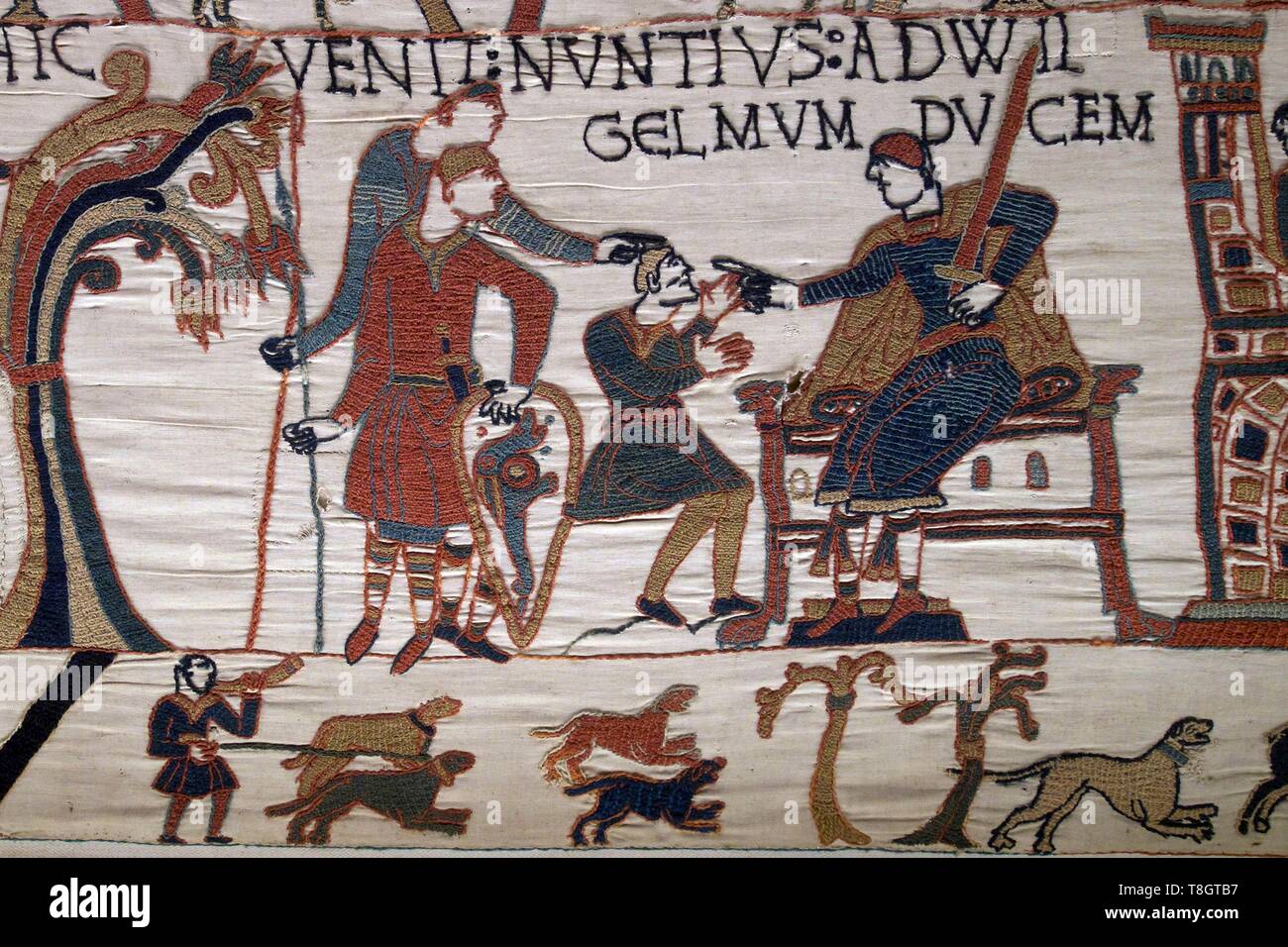 William The Conqueror Tapestry Stock Photos & William The Conqueror ...