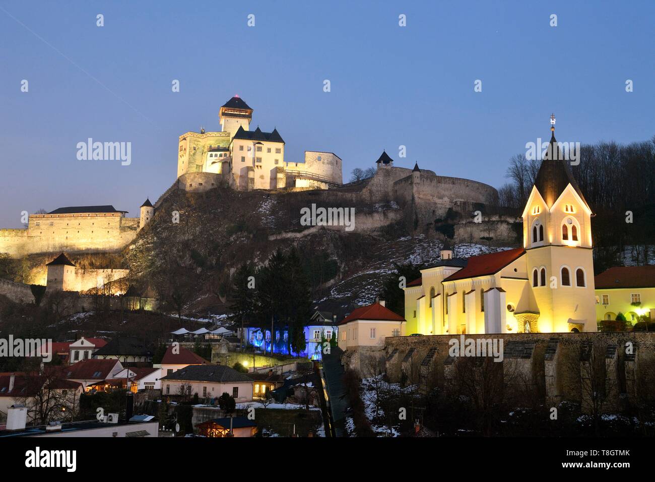 Church trencin hi-res stock photography and images - Alamy