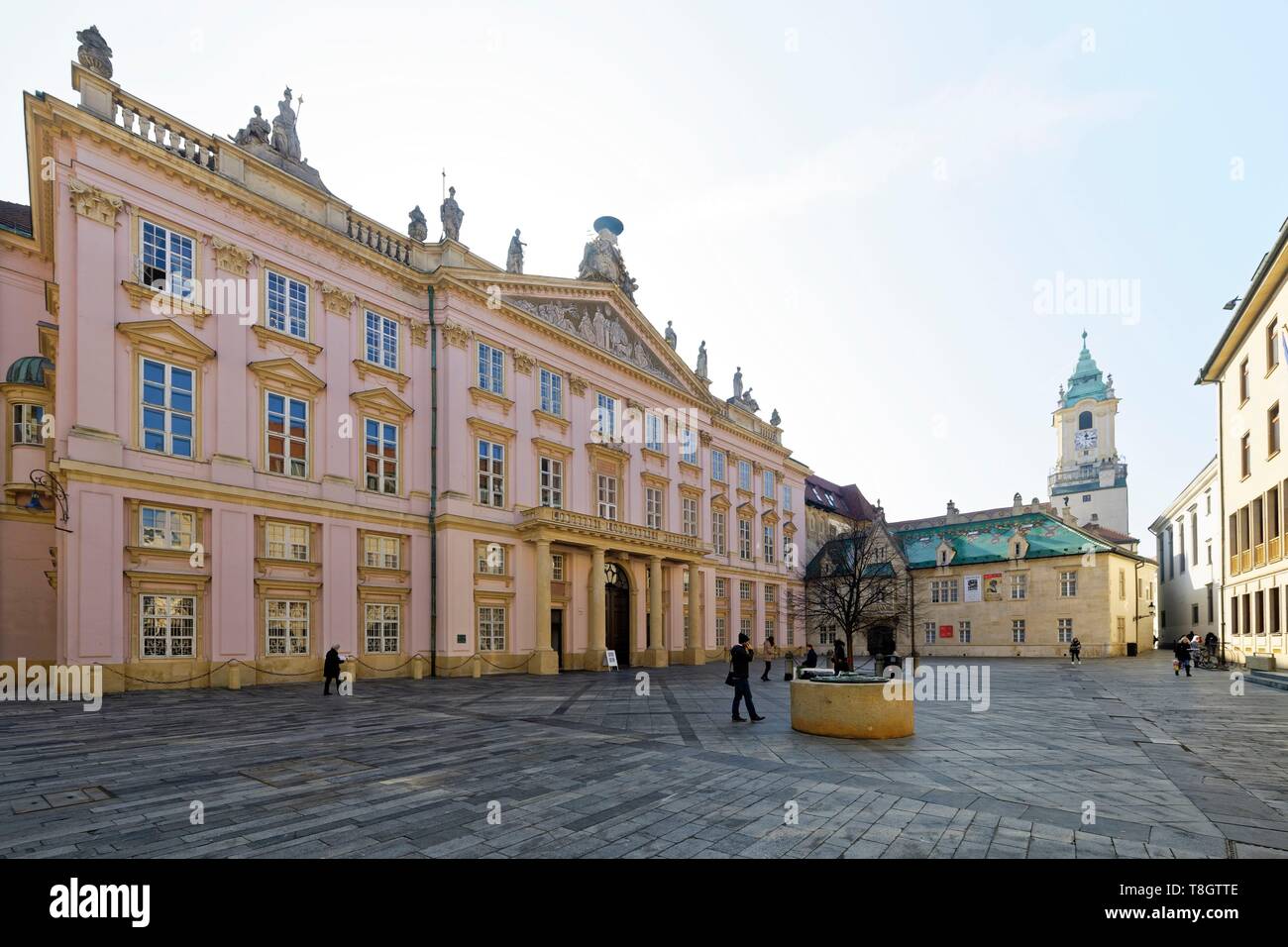 Slovakia, Bratislava, Historic center, Primate's Palace (Primacialny ...