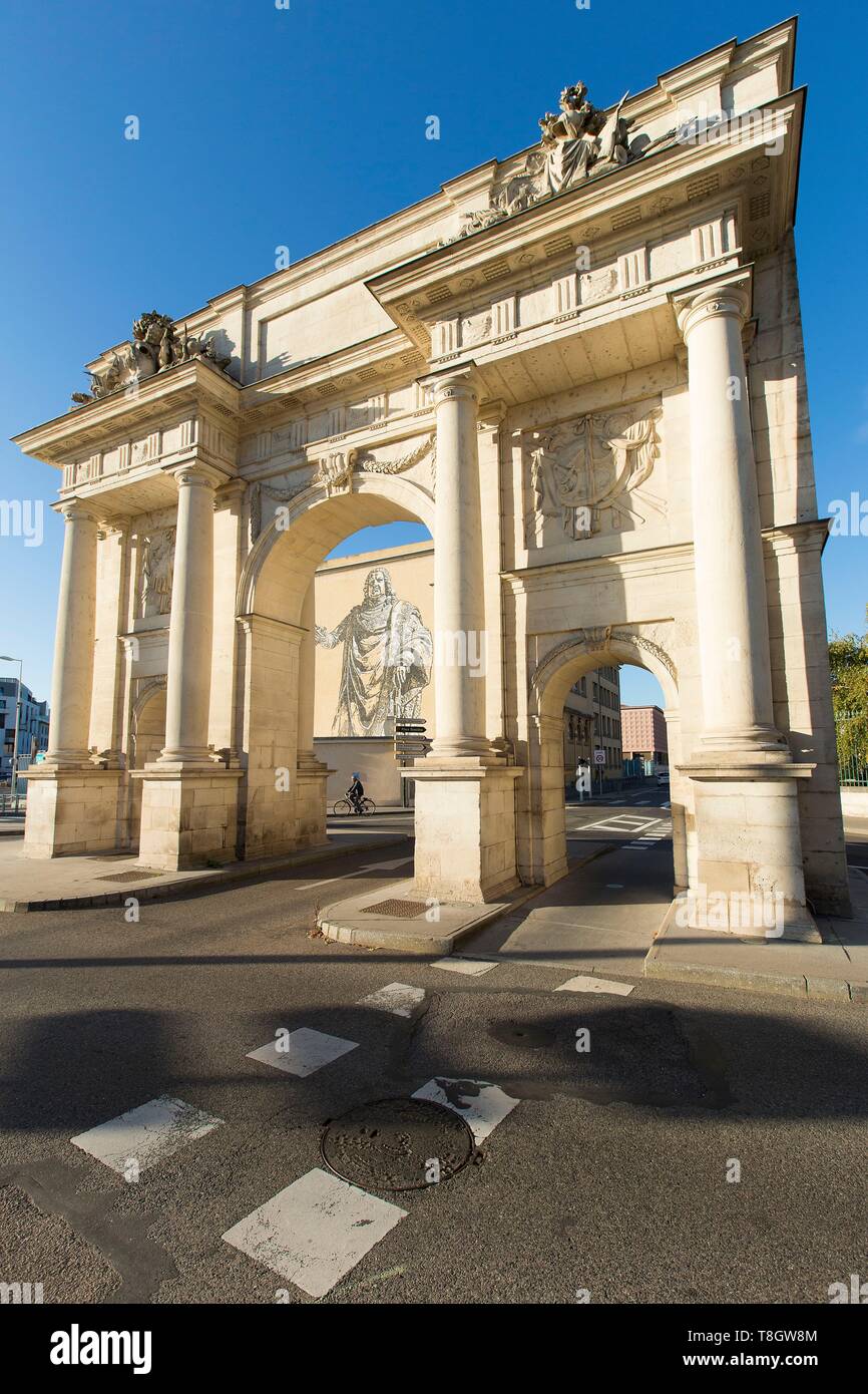France, Meurthe et Moselle, Nancy, Sainte catherine gate (1761) by ...