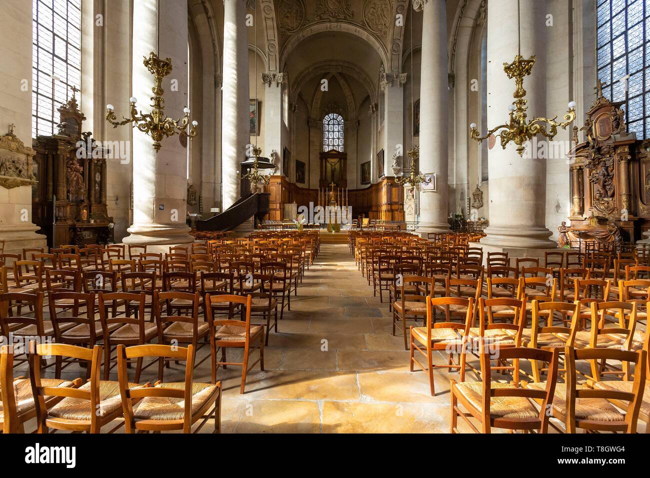 France, Meurthe et Moselle, Nancy, Saint Sebastien square, 16th century ...