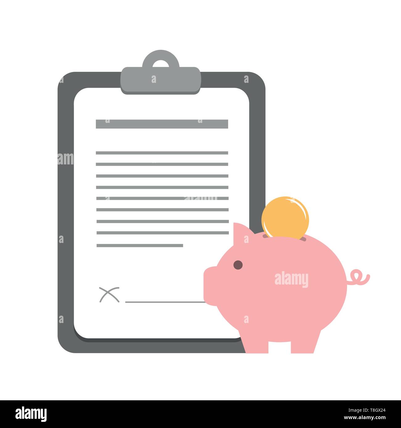 Pink signature Stock Vector Images - Alamy