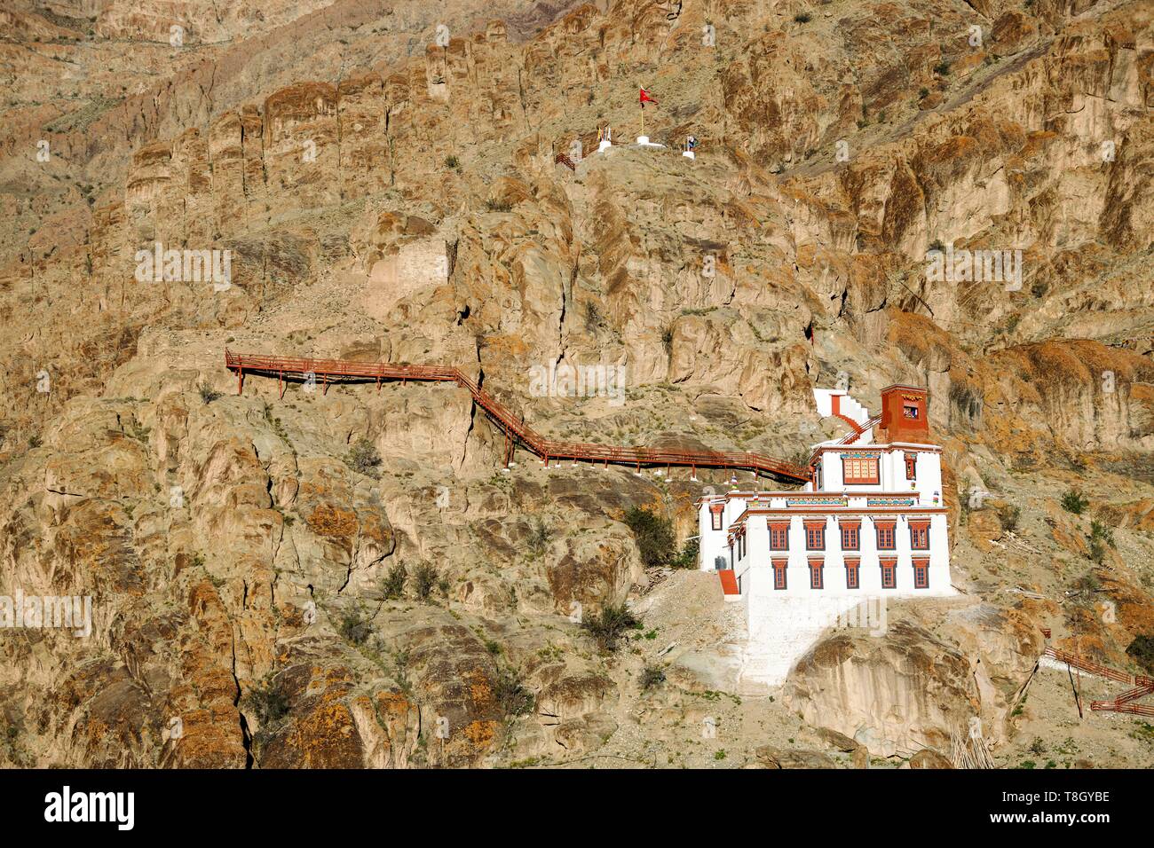 India, state of Jammu and Kashmir, Himalaya, Ladakh, Indus valley ...