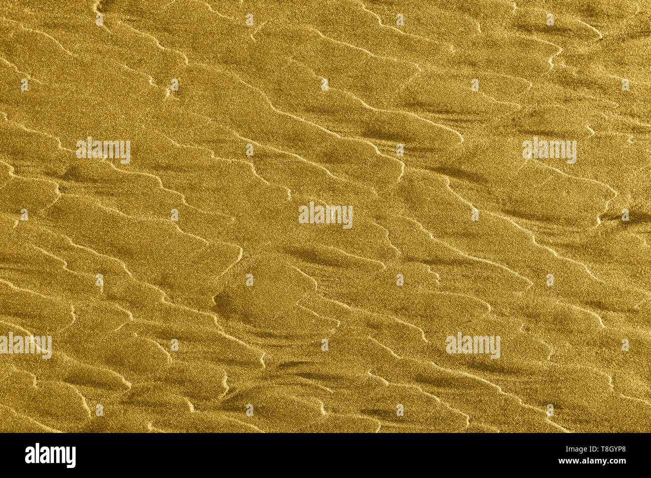 Golden sand waves abstract background texture with copyspace Stock ...