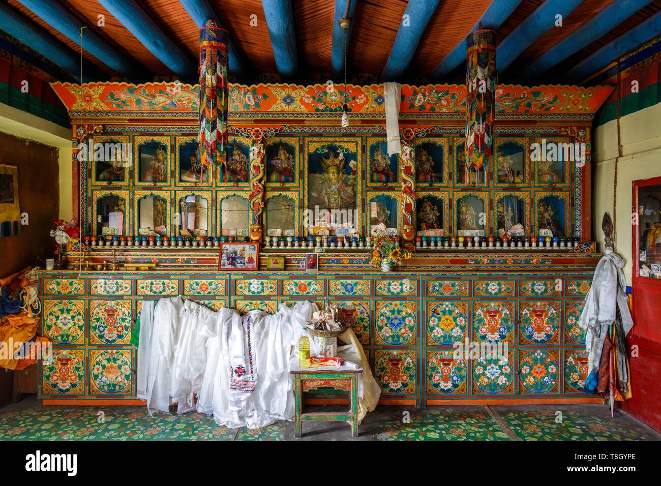 India, state of Jammu and Kashmir, Himalaya, Ladakh, Indus valley ...