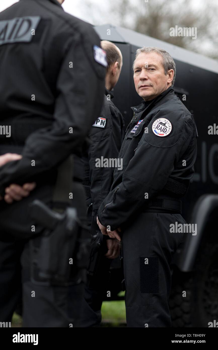 France, Essonne, Bievres, Member of parliament Jean Michel Fauvergue ...