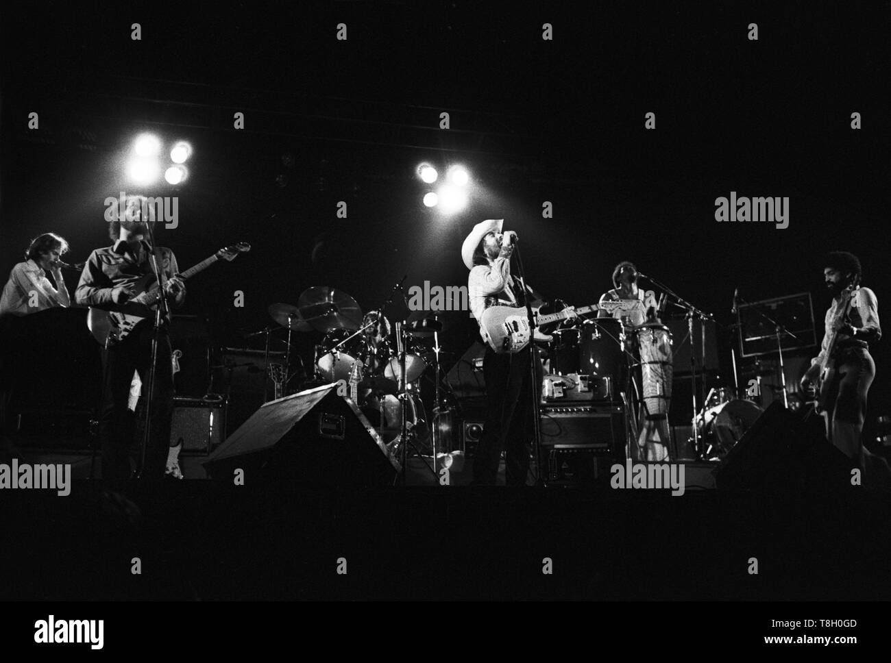 HILVERSUM, Netherlands: Lowell George and Kenny Gradney of Little Feat ...
