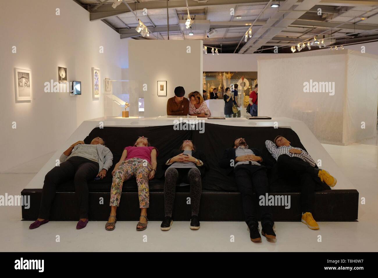 France, Paris, Maison Rouge Gallery exhibition Stock Photo - Alamy