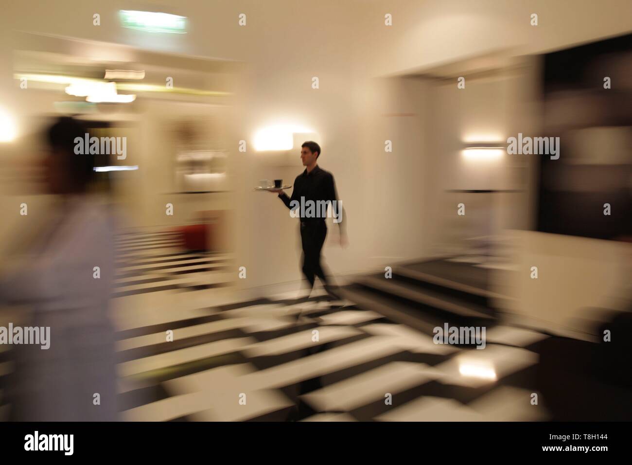 France, Paris, waiter Stock Photo - Alamy