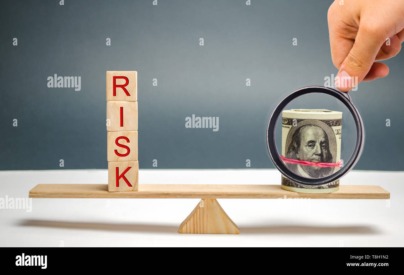 Dollars and the inscription Risk on the scales. The concept of ...