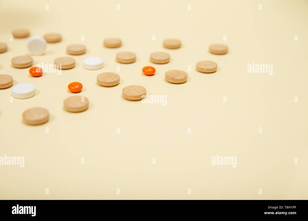 A photo of different medical drugs, tablets and pills Stock Photo - Alamy