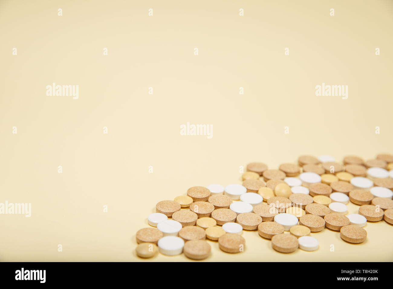 A photo of different medical drugs, tablets and pills Stock Photo - Alamy