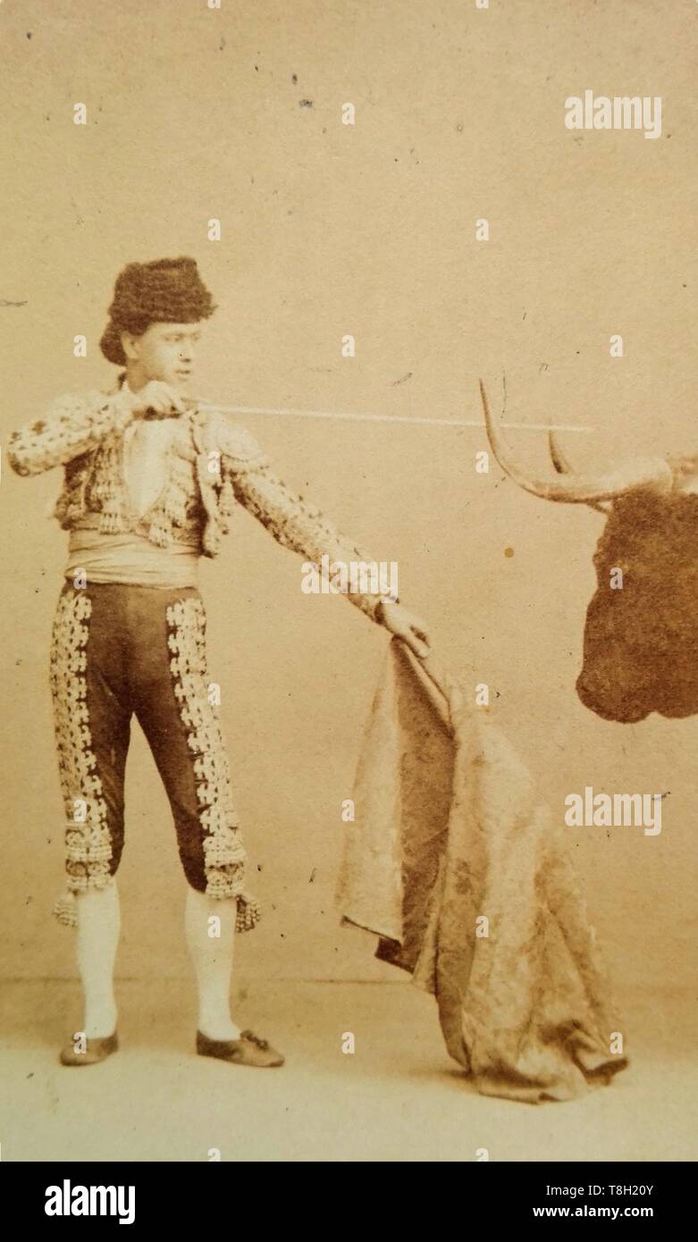 Madrid. Retrato torero Stock Photo - Alamy