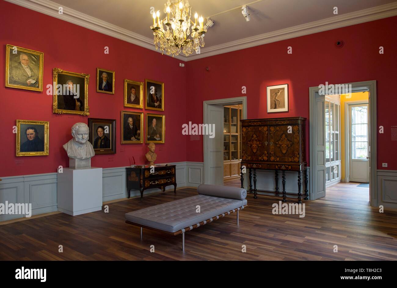 France, Isere, Grenoble, the Stendhal museum installed in the family ...