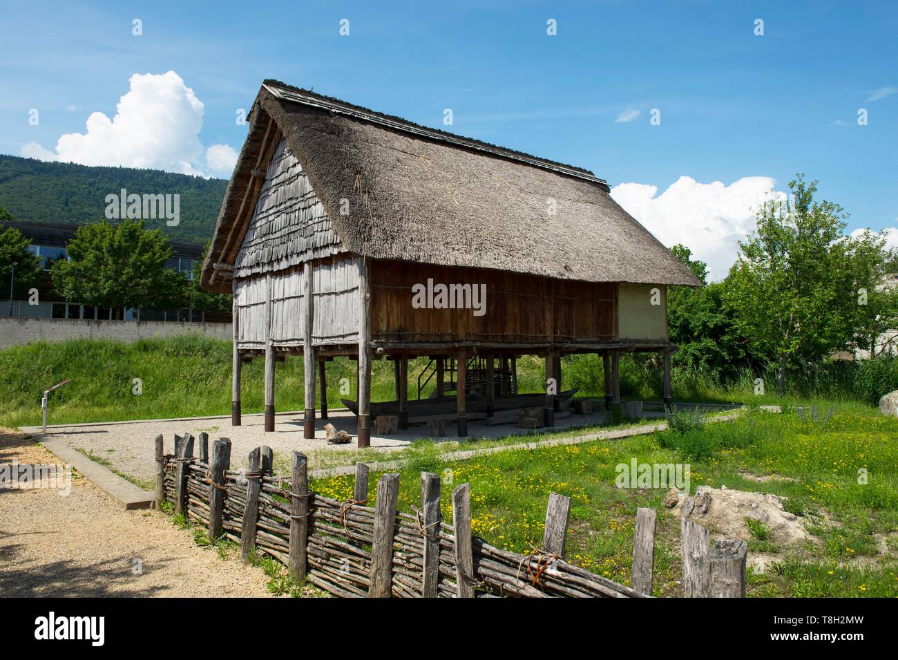 Switzerland, Canton of Neuchatel, city of Neuchatel, Latenium museum ...