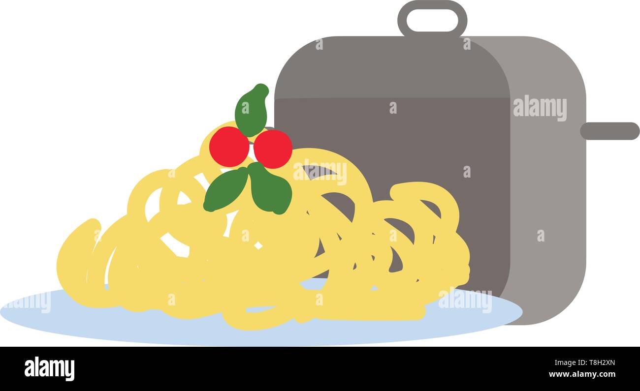 Hand drawn italian pasta Stock Vector Images - Alamy