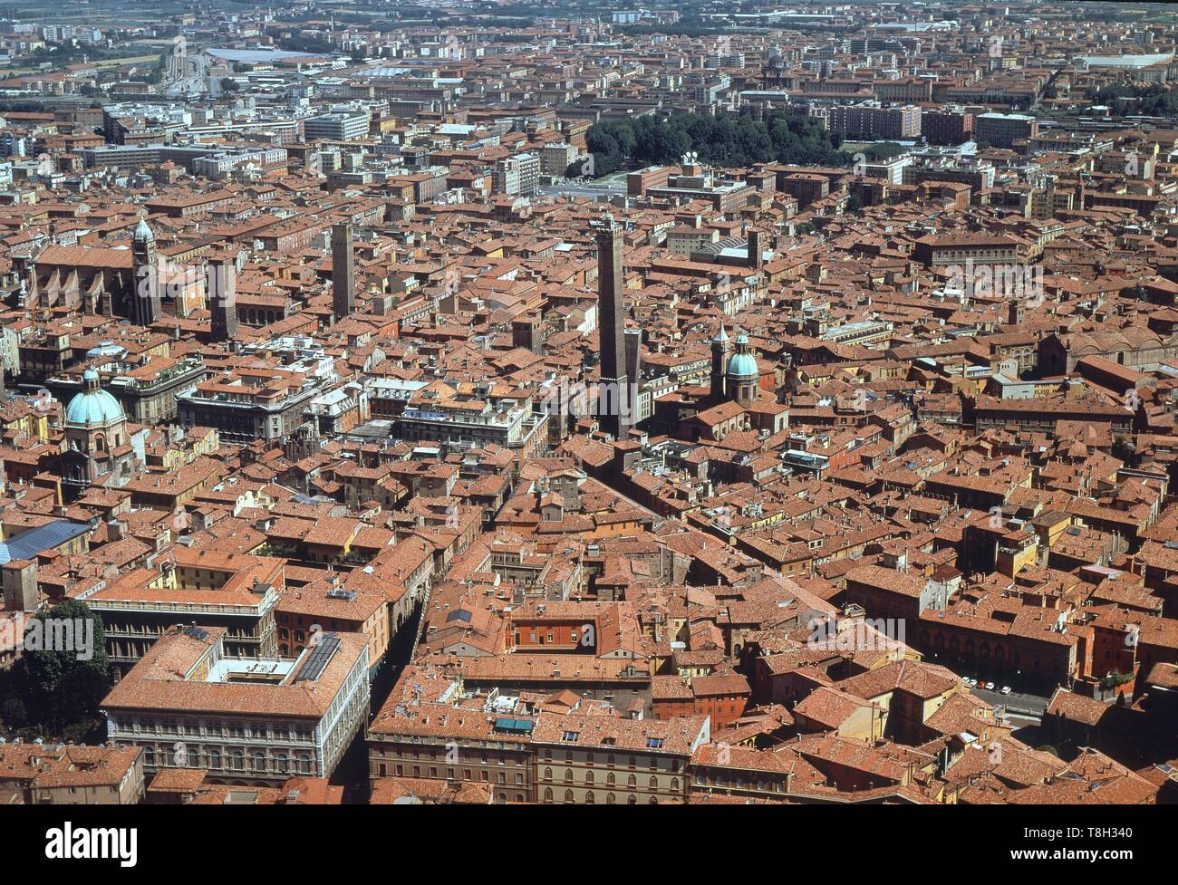 PANORAMICA. Location: EXTERIOR. Bologna Stock Photo - Alamy