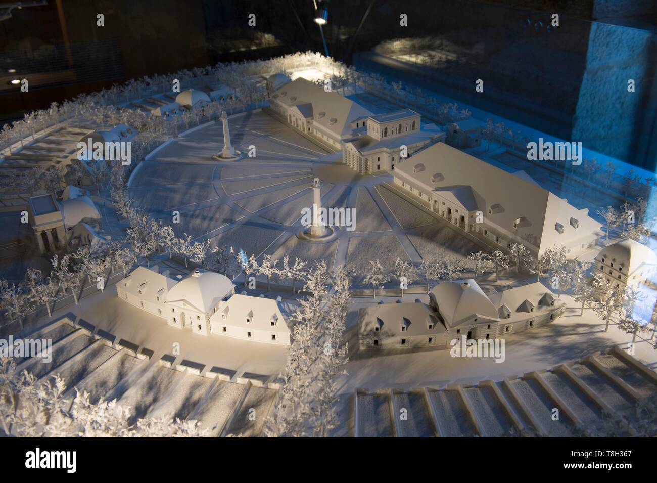 France, Doubs, Arc and Senans, in the royal saline listed as World ...