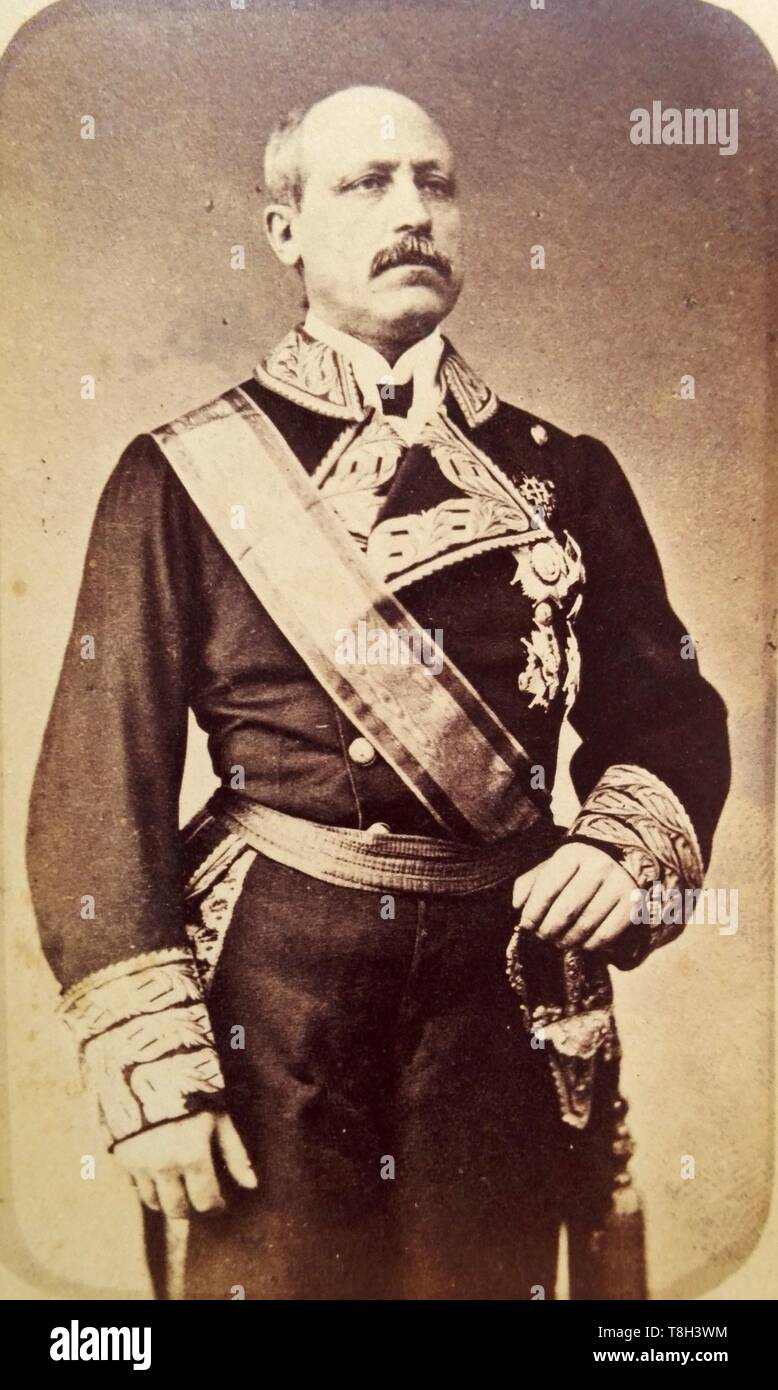 Madrid. Retrato del General Francisco Serrano Stock Photo - Alamy