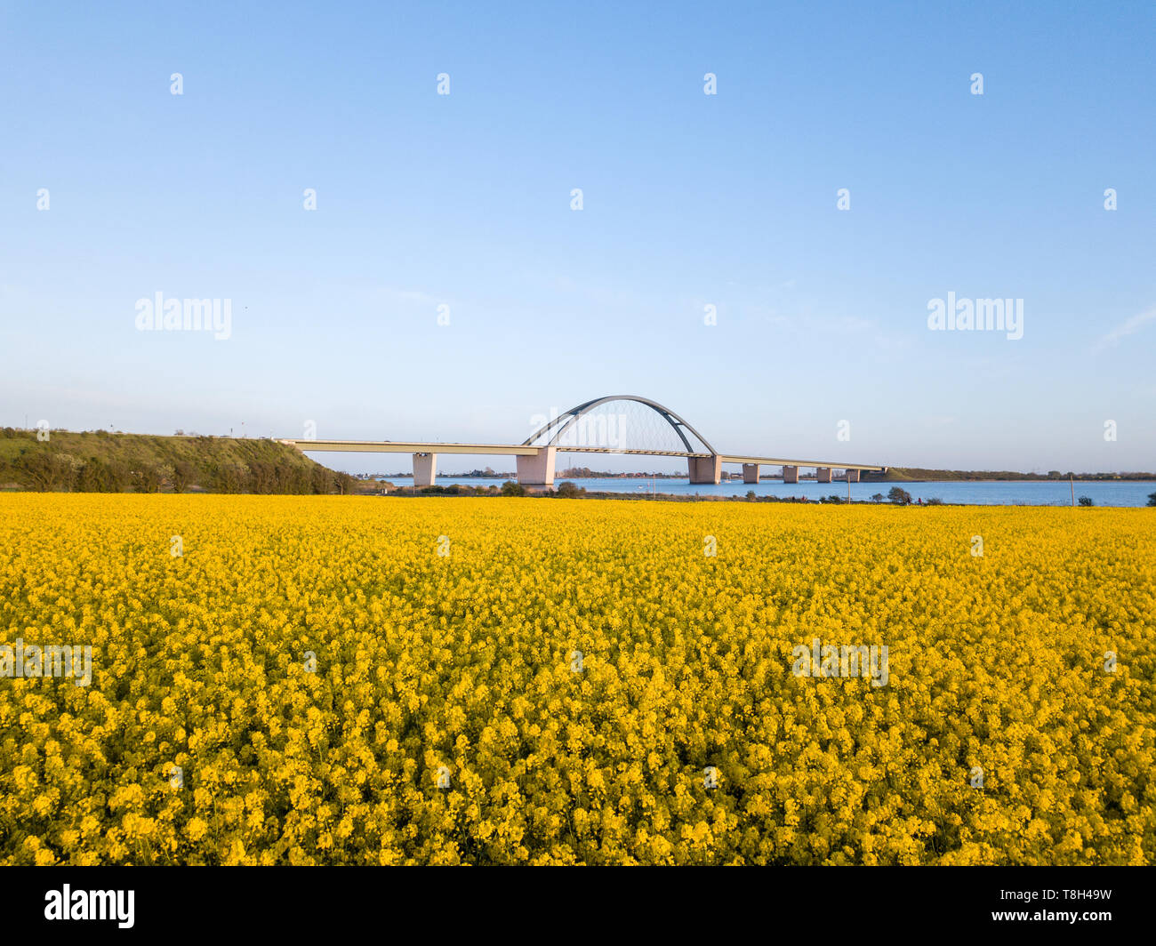 Fehmarn Bridge Aerial View Stock Photo - Alamy