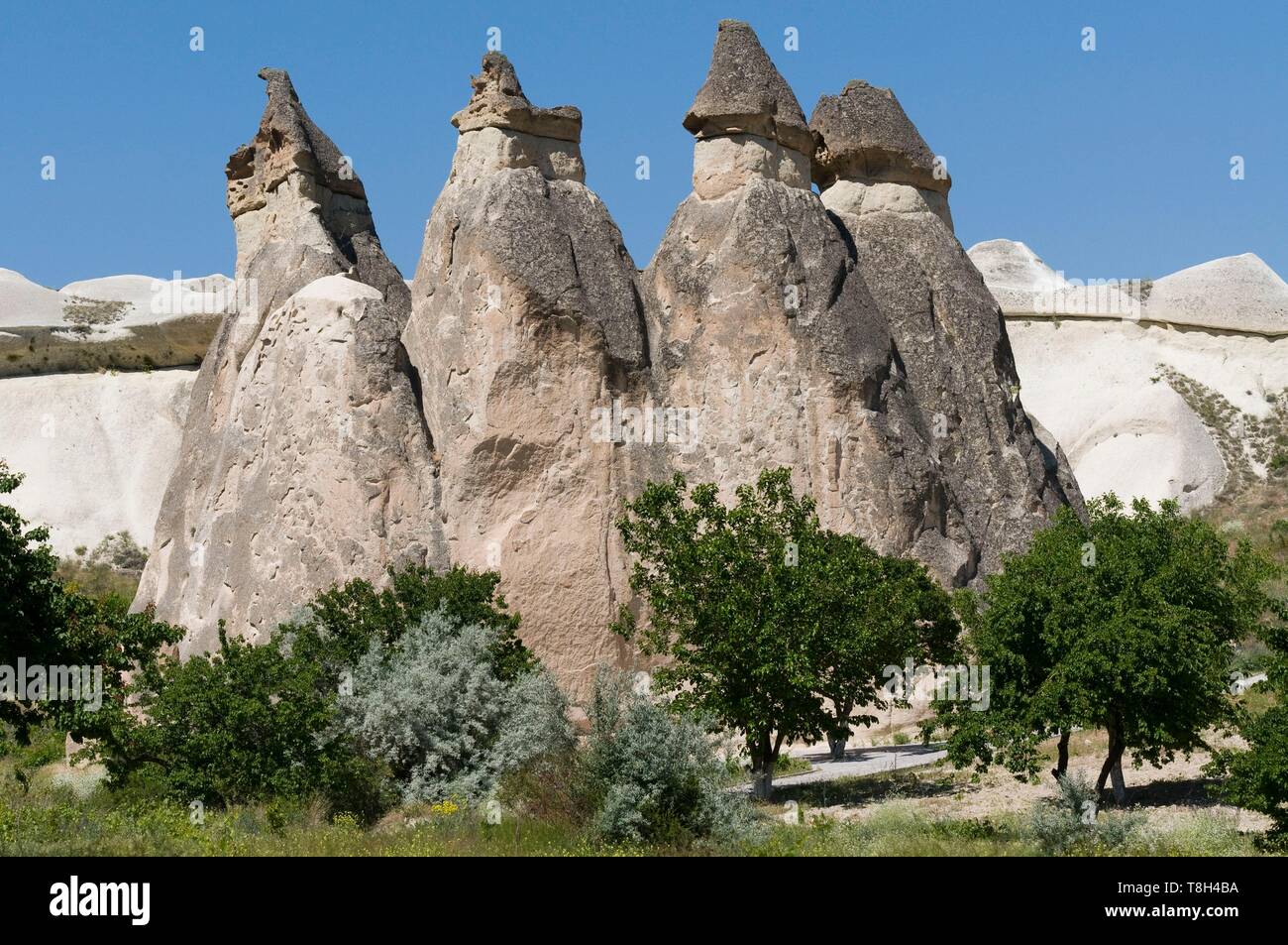 Turkey, Central Anatolia, Cappadocia, listed as World Heritage by ...