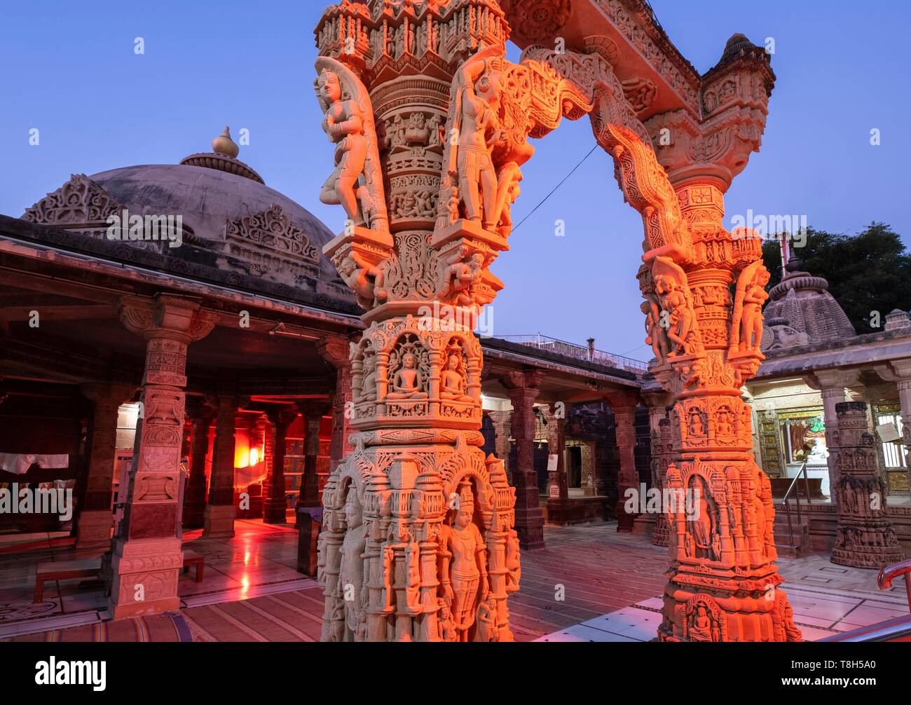 India, Rajasthan, Osiyan (or Osian), gateway to the Thar desert ...