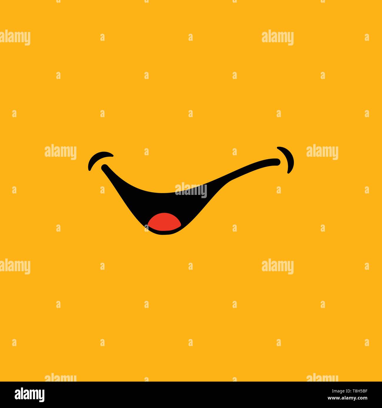 emoticon face symbol or sign collection vector illustration - vector ...