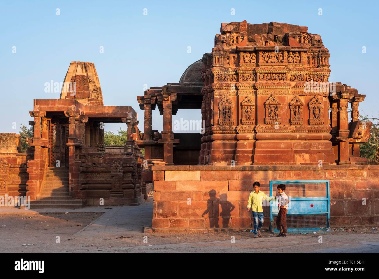 India, Rajasthan, Osiyan (or Osian), gateway to the Thar desert ...