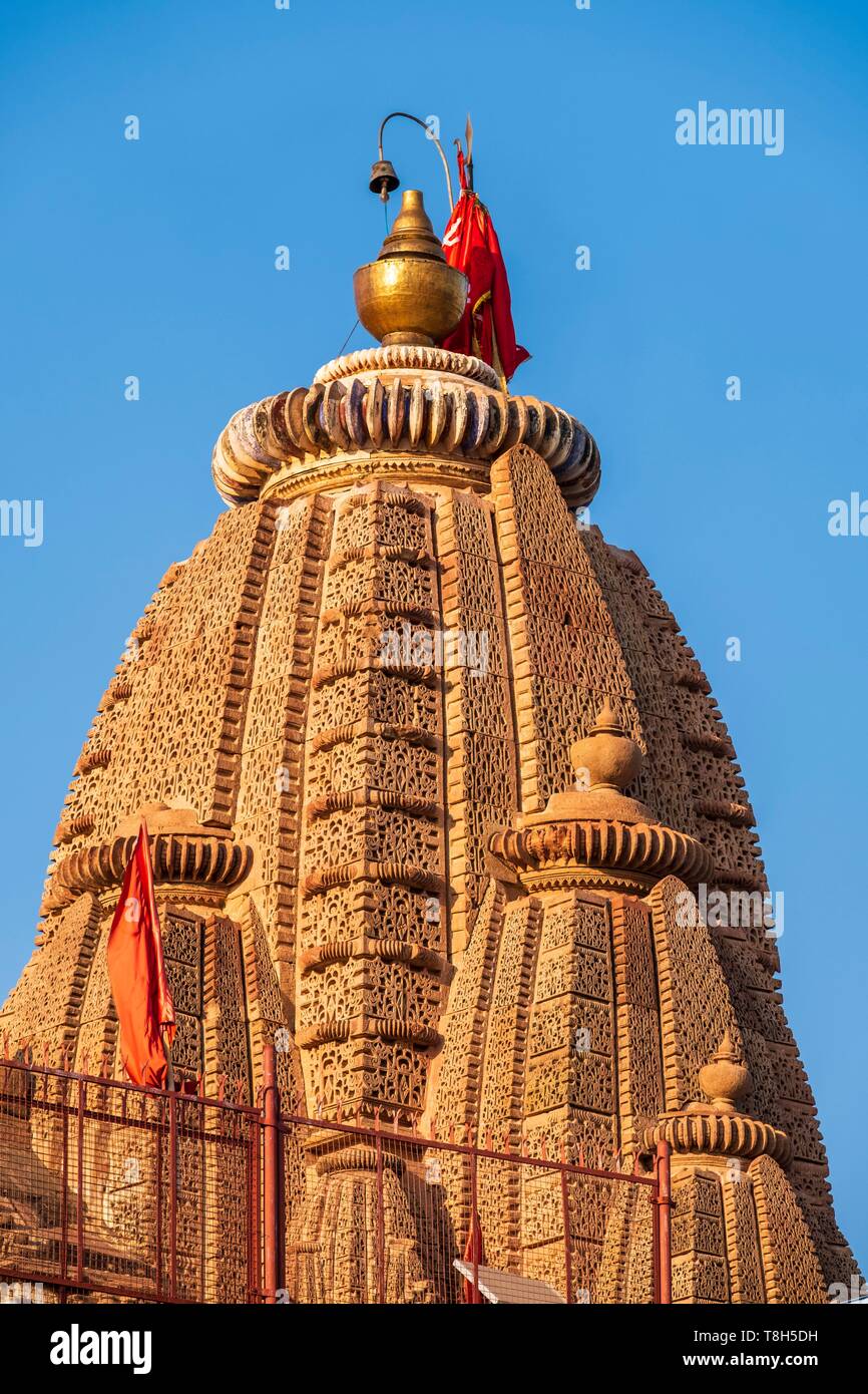 India, Rajasthan, Osiyan (or Osian), gateway to the Thar desert ...