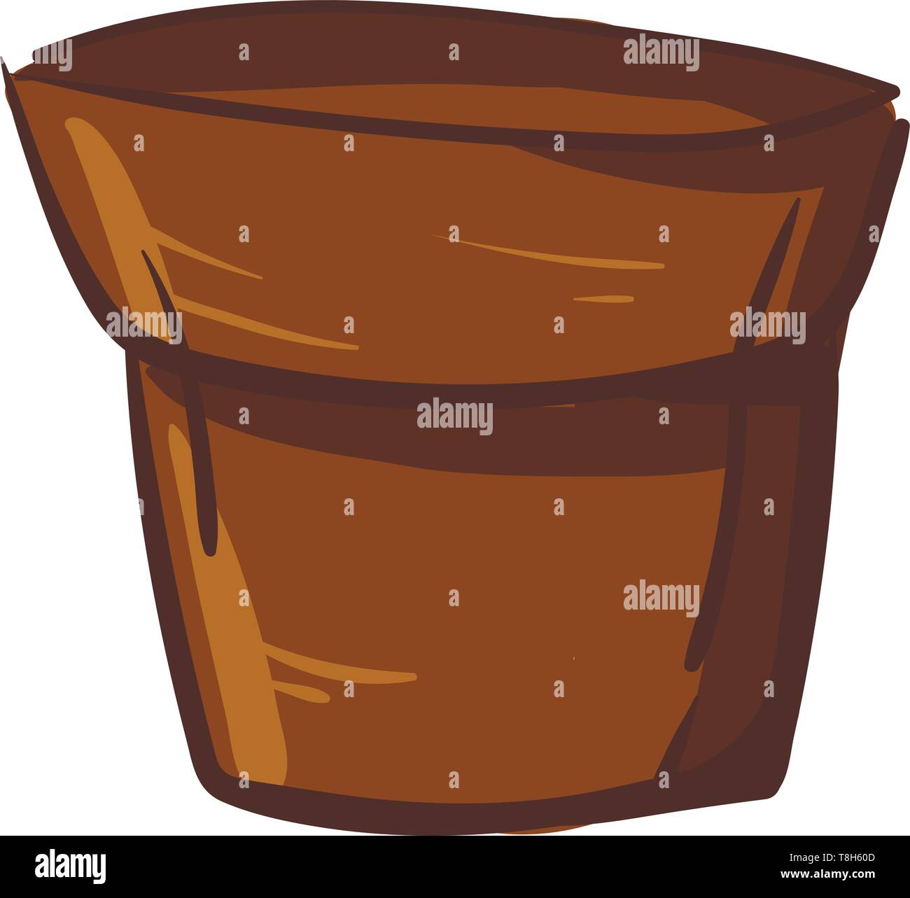 Mud jar Stock Vector Images - Alamy