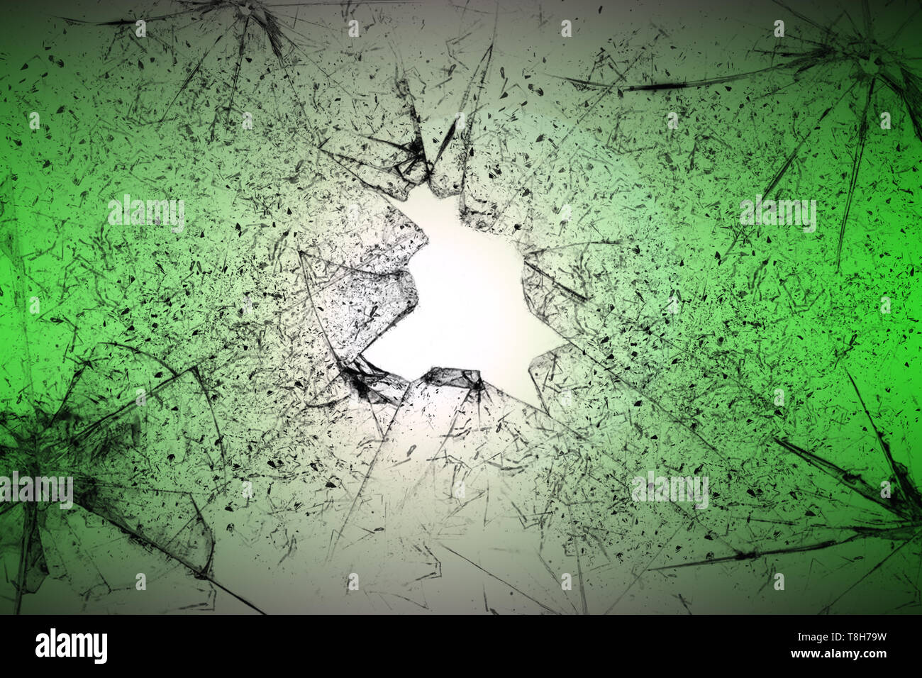 Broken glass texture. Realistic cracked glass effect, concept element ...