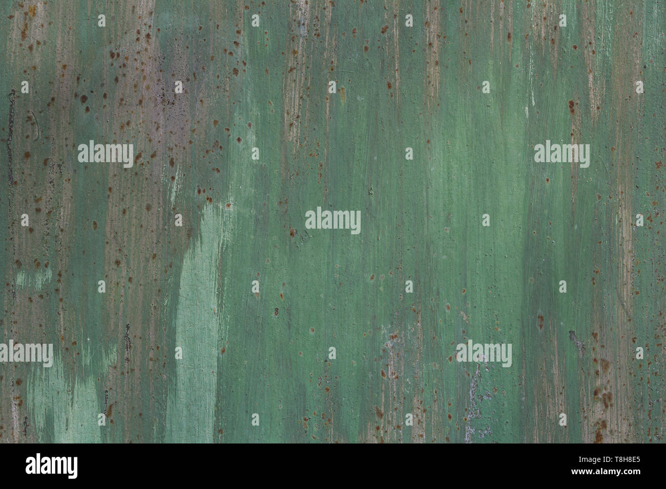 Metal rusty painted green grunge texture background. Copy space Stock ...