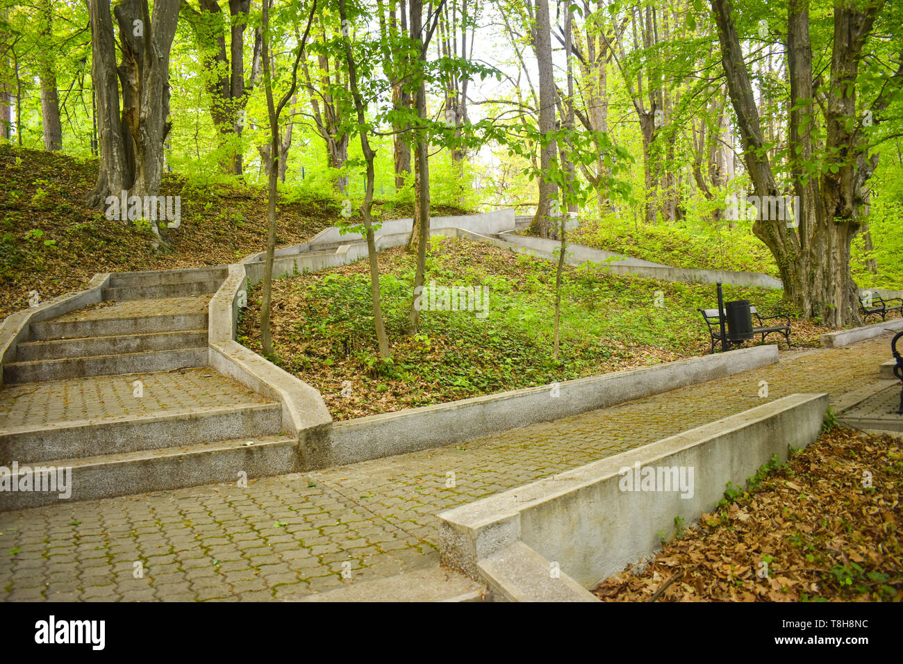 Many stairs hi-res stock photography and images - Alamy