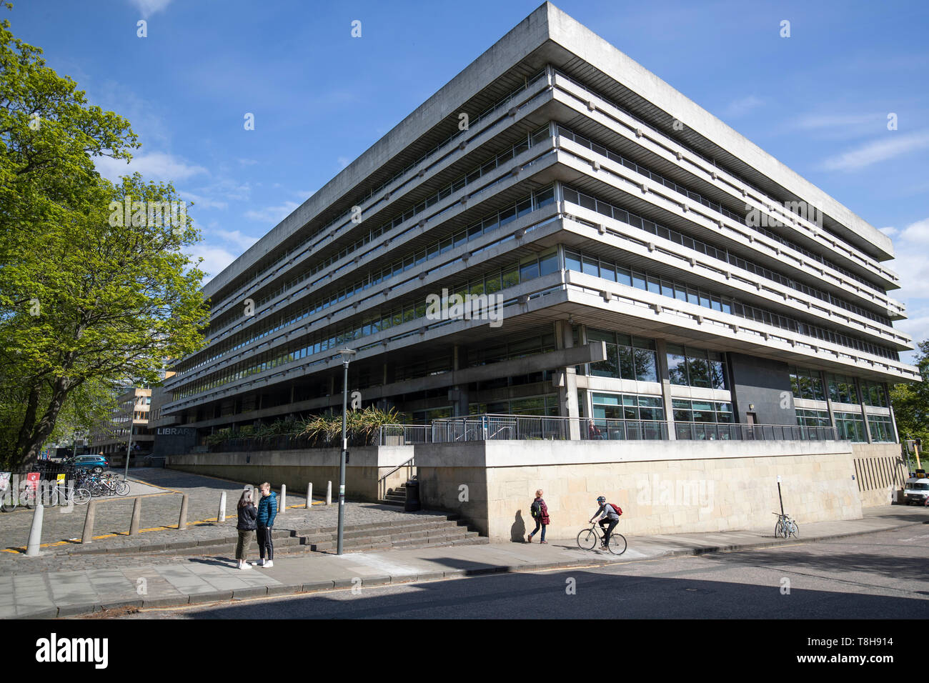 A general view of the University of Edinburgh's Main Library, Edinburgh ...