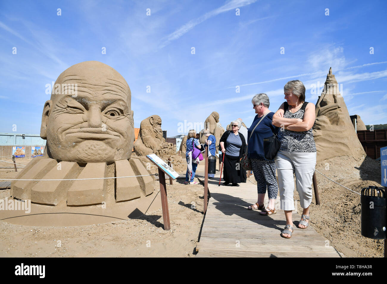 Sand sculptures hi-res stock photography and images - Alamy