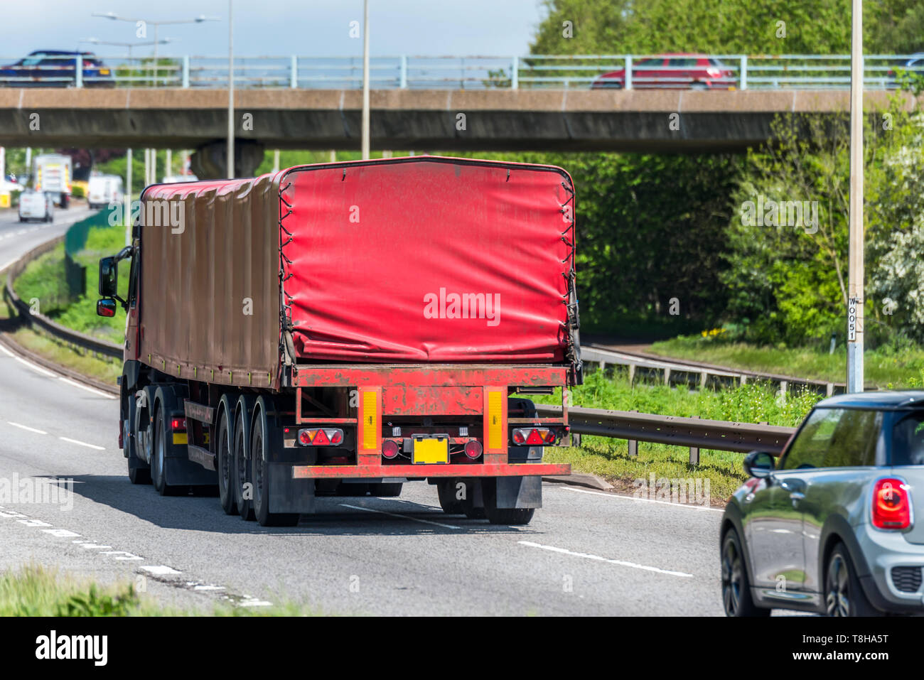 Truck Lorry Motorway Stock Photos & Truck Lorry Motorway Stock Images ...