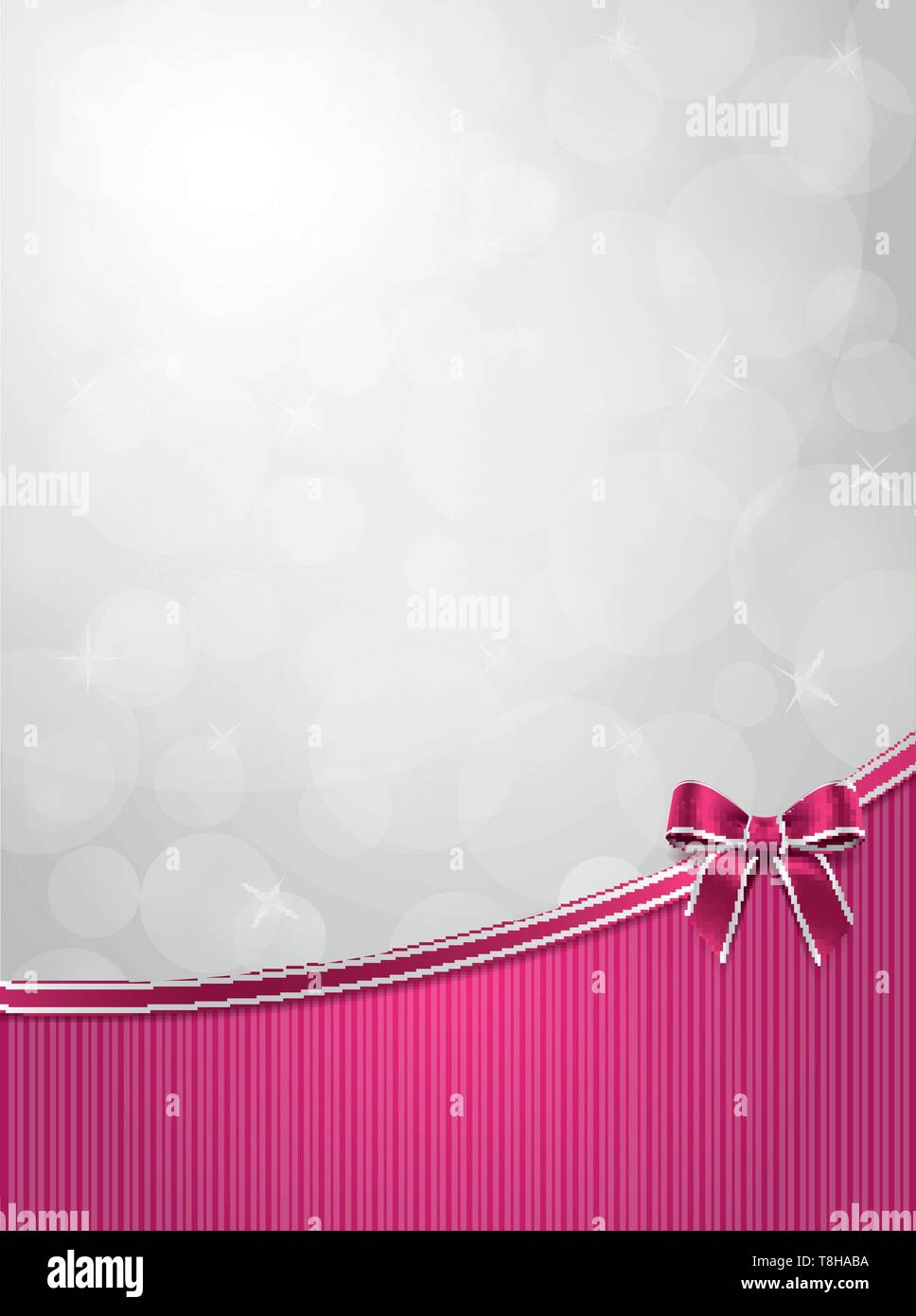 Pink christmas background new Stock Vector Images - Alamy