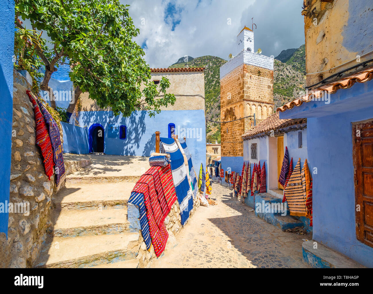 Carpets chefchaouen hi-res stock photography and images - Alamy