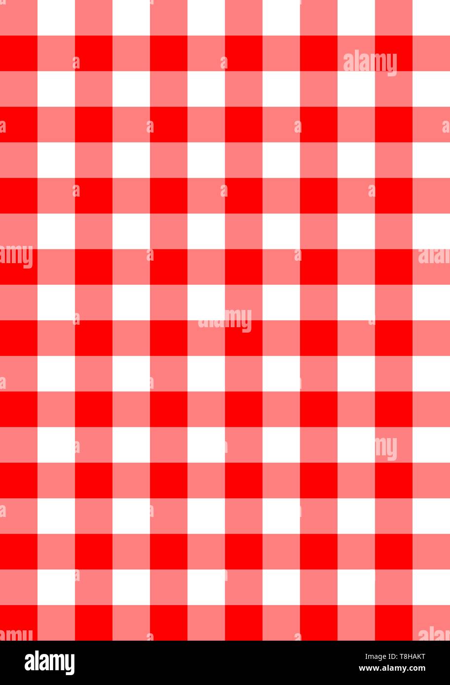 seamless red checkered fabric vector background Stock Vector Image ...