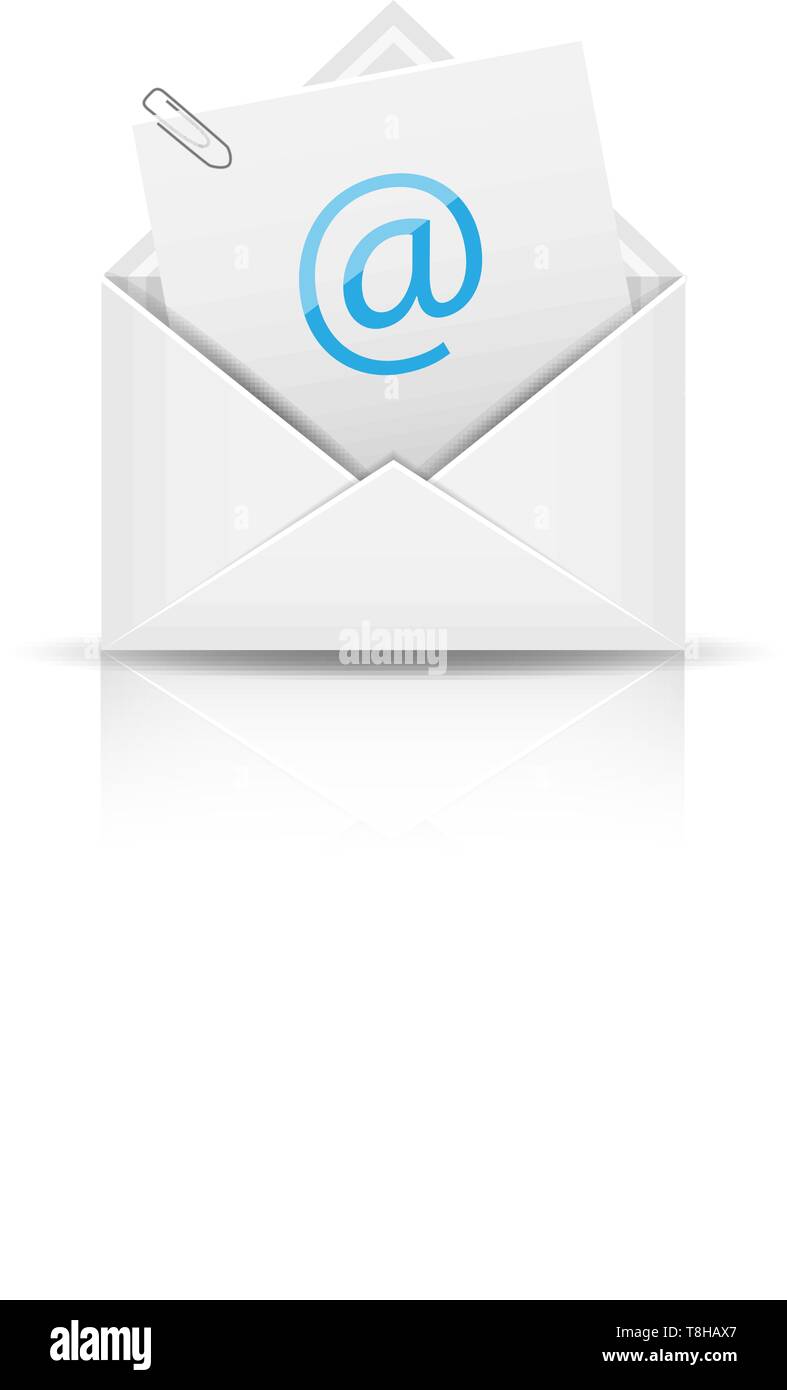 email newsletter vector icon Stock Vector Image & Art - Alamy