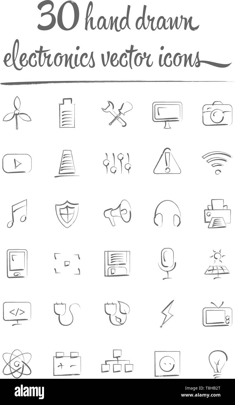 Camera hand drawn Black and White Stock Photos & Images - Alamy