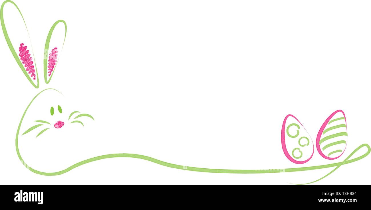 easter bunny vector Stock Vector Image & Art - Alamy