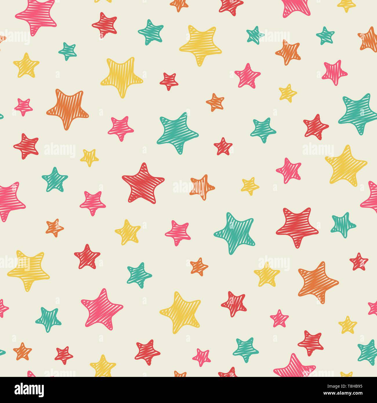 seamless stars pattern background Stock Vector Image & Art - Alamy