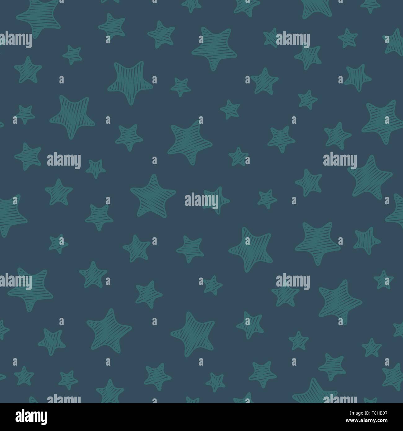 Seamless christmas pattern stars Stock Vector Images - Alamy
