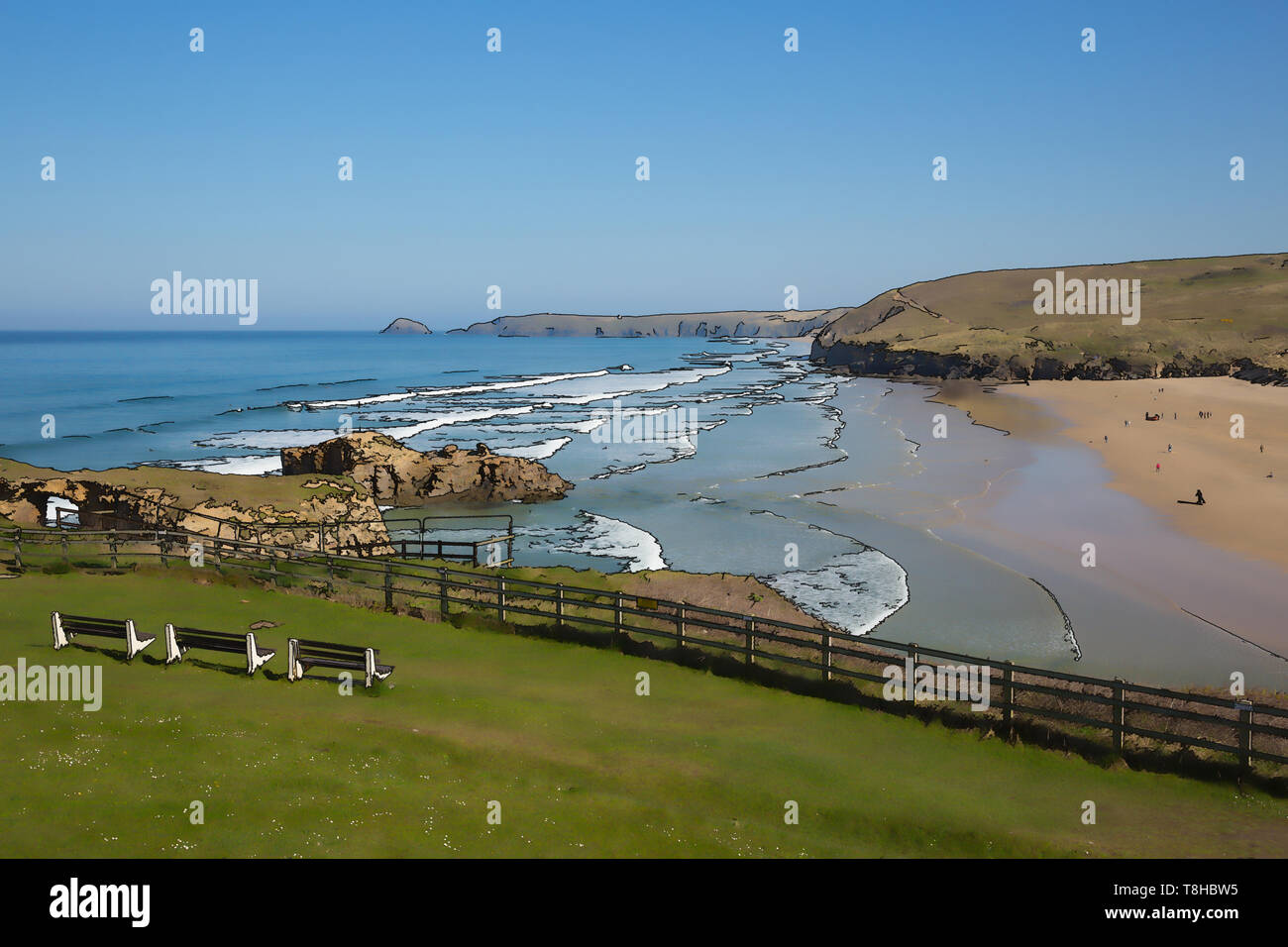 Uk best beaches hi-res stock photography and images - Alamy